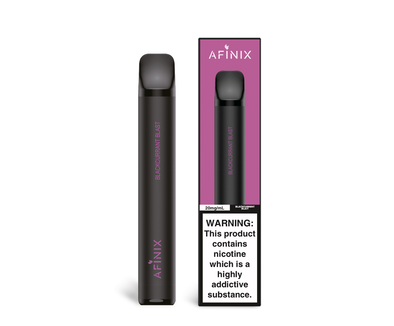 Blackcurrent Blast - Disposable NIX BAR (600 puffs) – Afinix