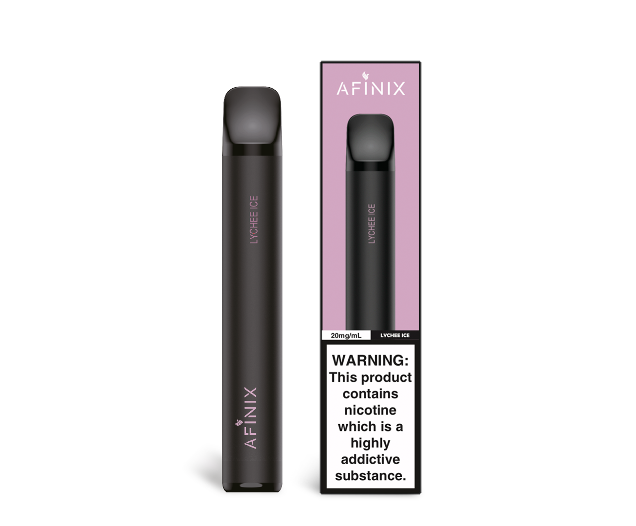 Lychee ice - Disposable NIX BAR (600 puffs) – Afinix
