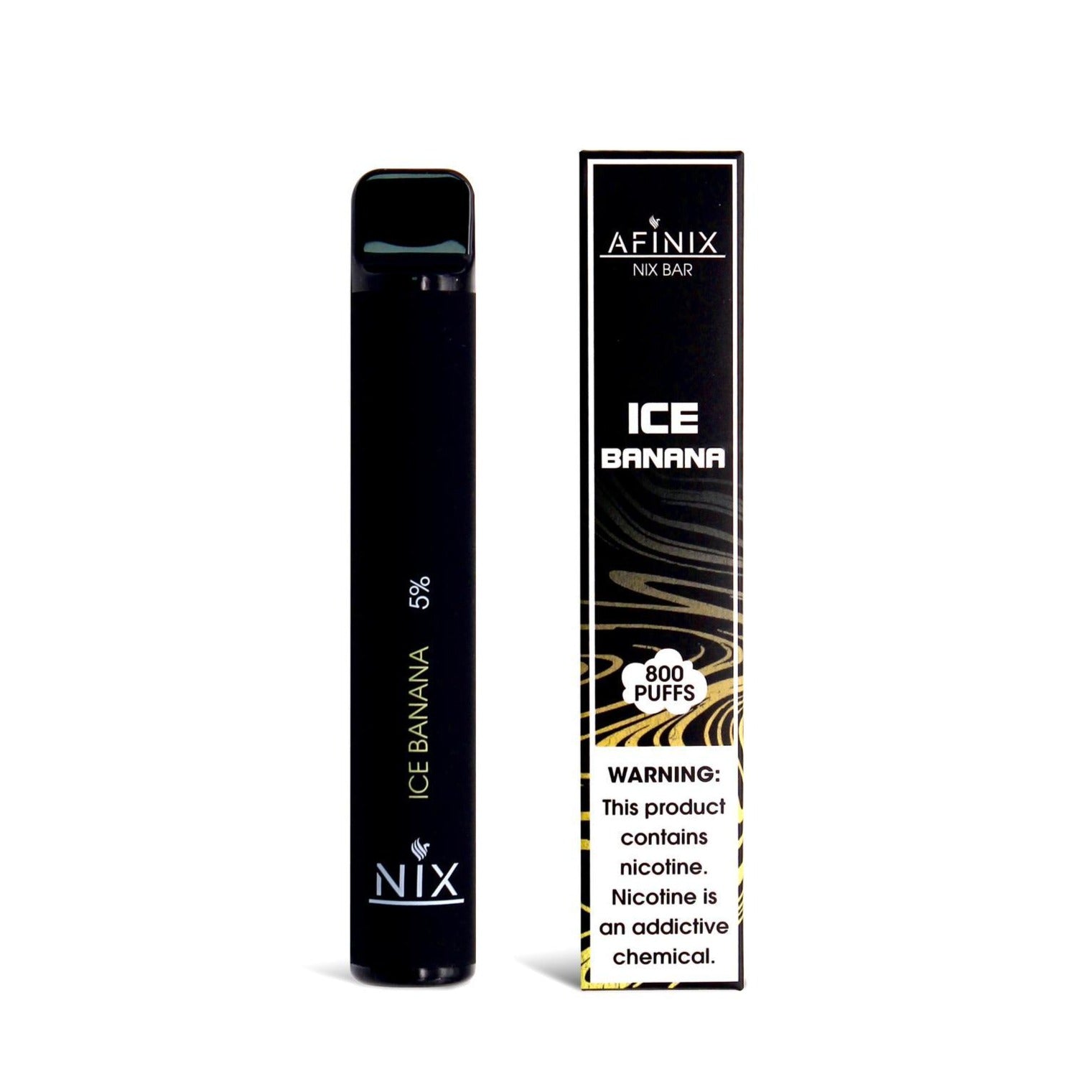 Ice Banana - XL Disposable NIX BAR (600 puffs) – Afinix