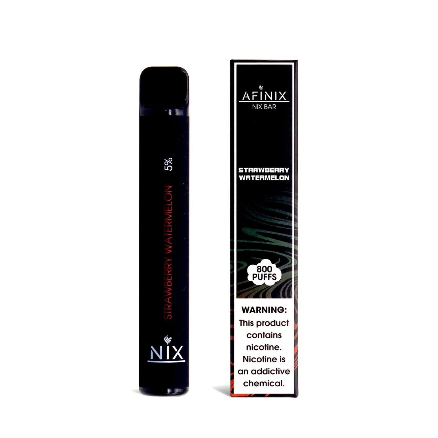 NEW Strawberry Watermelon - XL Disposable NIX BAR (600 puffs) – Afinix