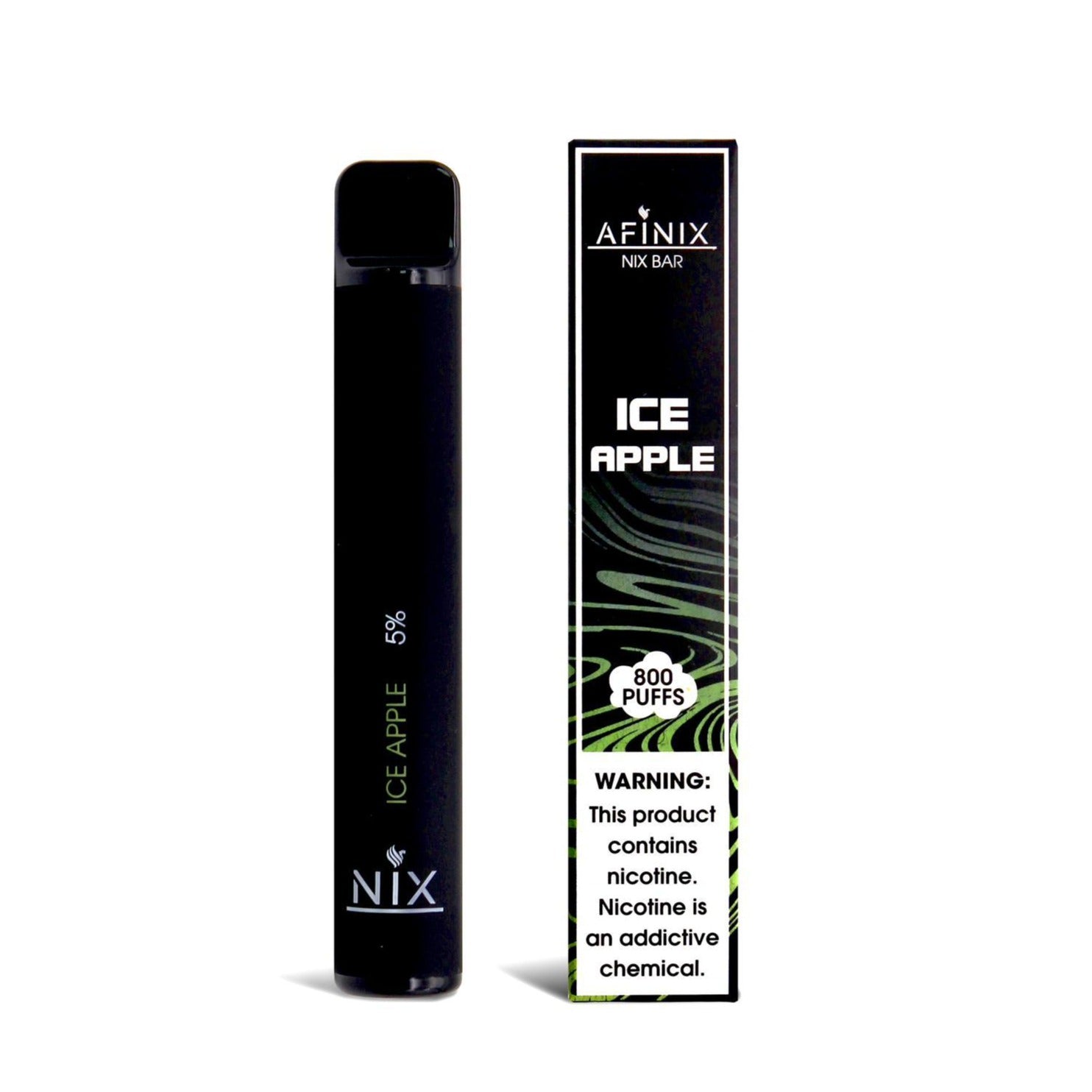NEW Ice Apple - XL Disposable NIX BAR (600 puffs) – Afinix